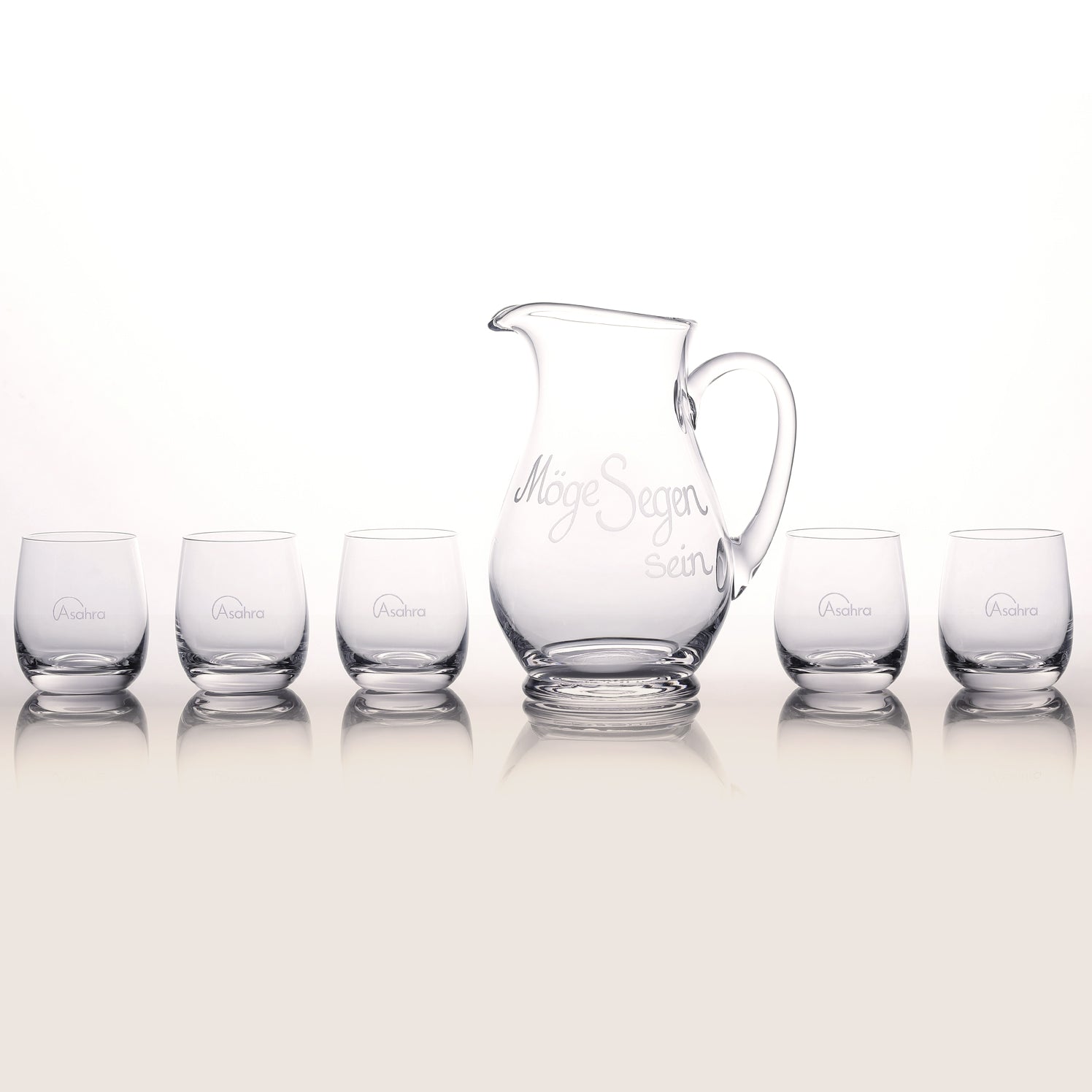 Krug und Gläser-Set – Asahra
